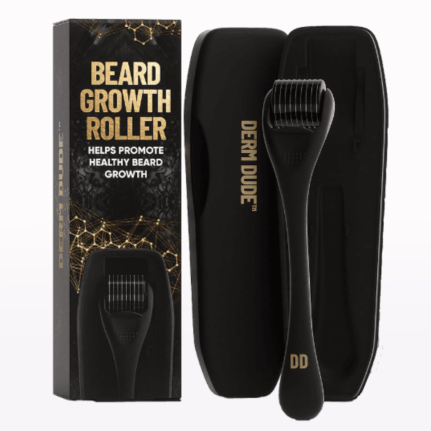 Beard Growth Roller | Beard Roller | Derm Dude