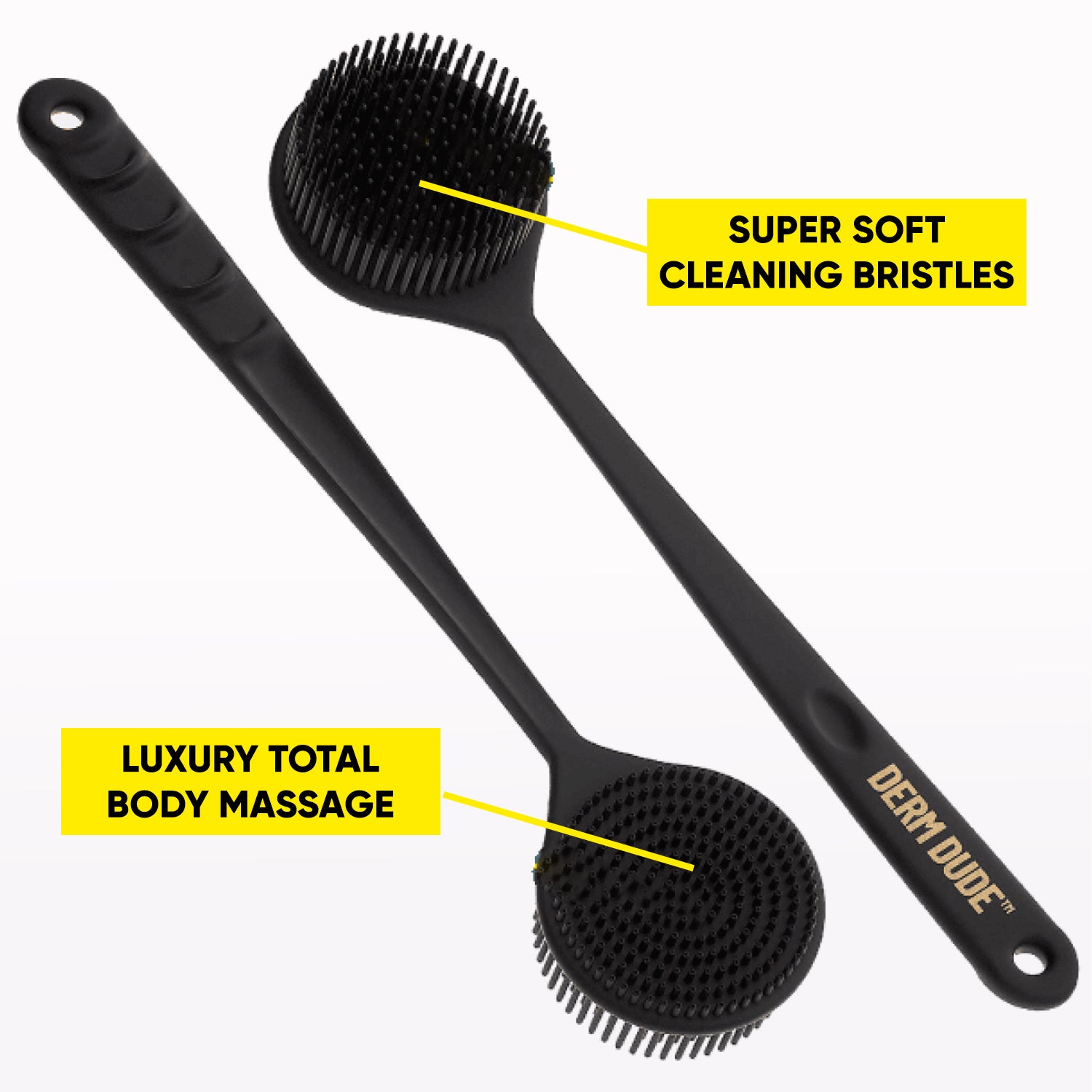 Body Brush | Silicone Body Brush | Derm Dude