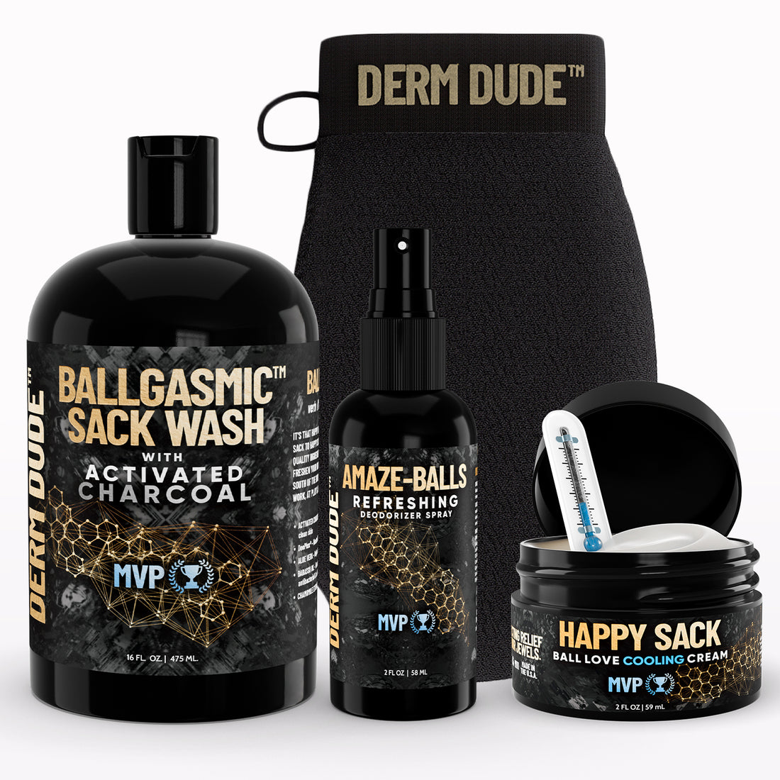 Ball Care Kit | Ball Sack Grooming Kit | Derm Dude